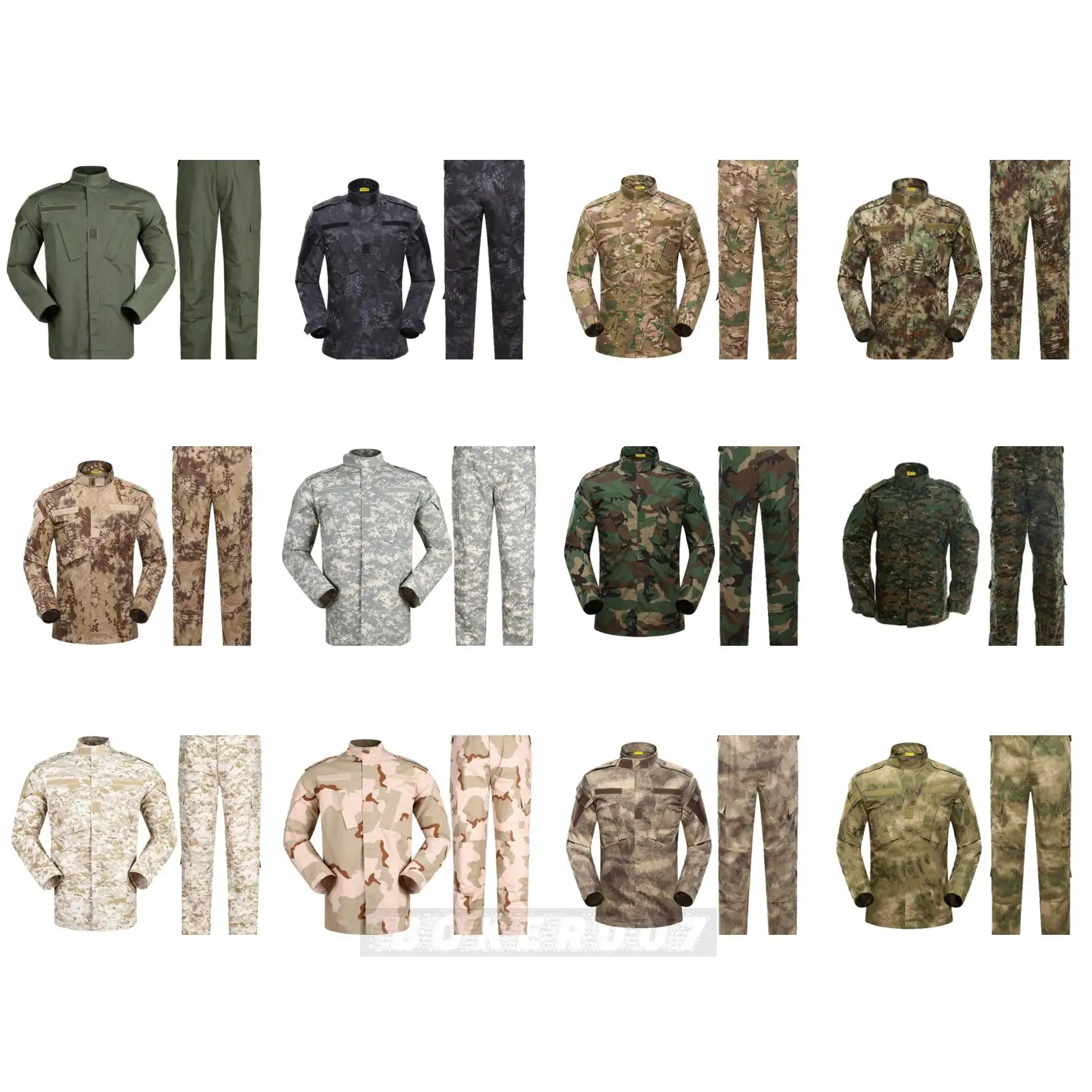 Spotted-Jungle-Training-Suit-Acu-Field-Suit-Gs-G9-Special-Operations ...