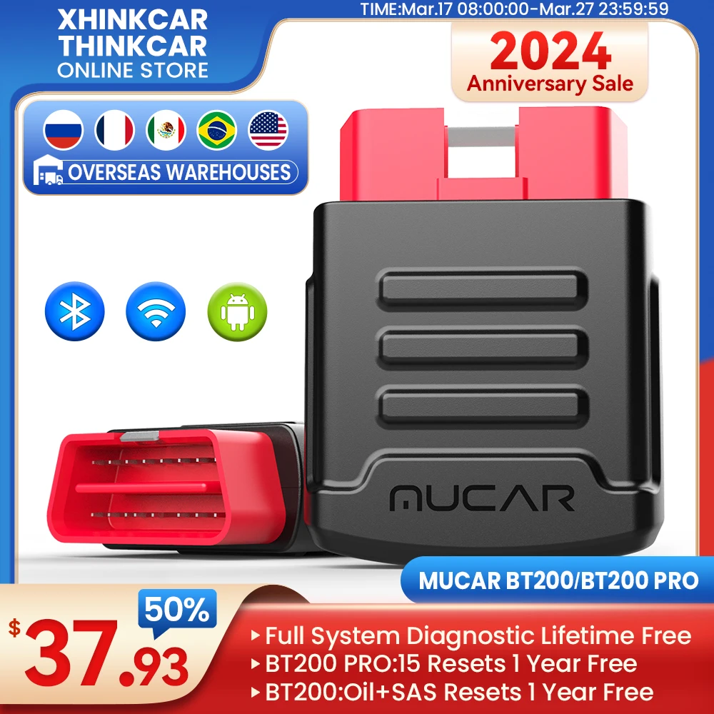 MUCAR-BT200-Pro-BT200-Automotive-OBD2-Scanner-Full-System-Car ...