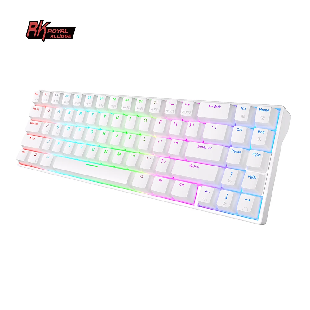Buy RK ROYAL KLUDGE RK71 Mechanical Keyboard 70% Compact Bluetooth ...