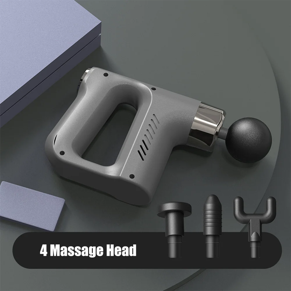 Mini Charging Fascial Gun Deep Muscle Massager Vibration Massage ...
