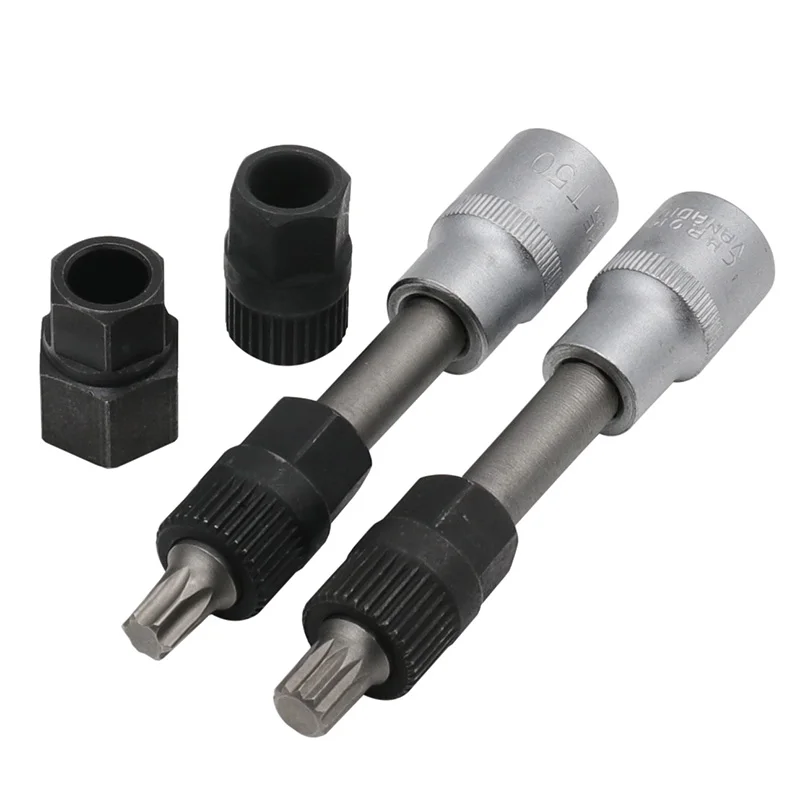 T50 /M10 Alternator Pulley Socket Bit With 33 Teeth Tool Alternator ...