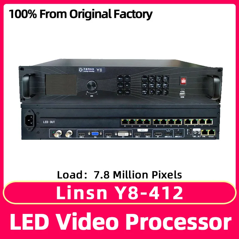 Linsn-Y8-412-Video-Processor-RGB-Full-Color-Module-LED-Display-Screen-Controller-Supports-HDMI2 ...