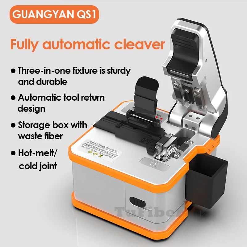 Q1S-Fully-Automatic-Electric-Fiber-Optic-Cleaver-Rechargeable-Optical ...