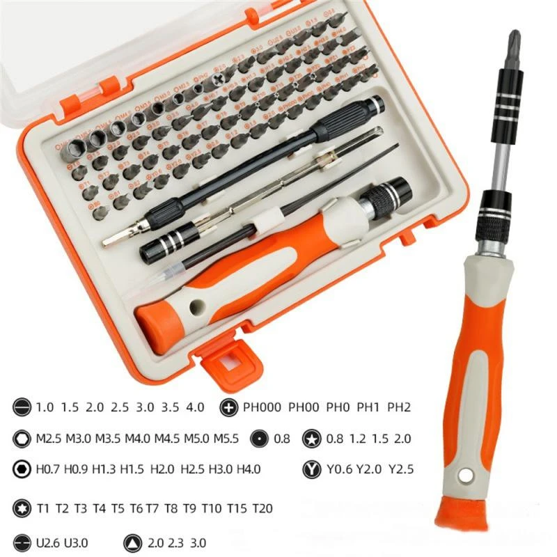 Computer Repair Kit,64in 1 Magnetic Laptop Screwdriver Kit, Precision ...