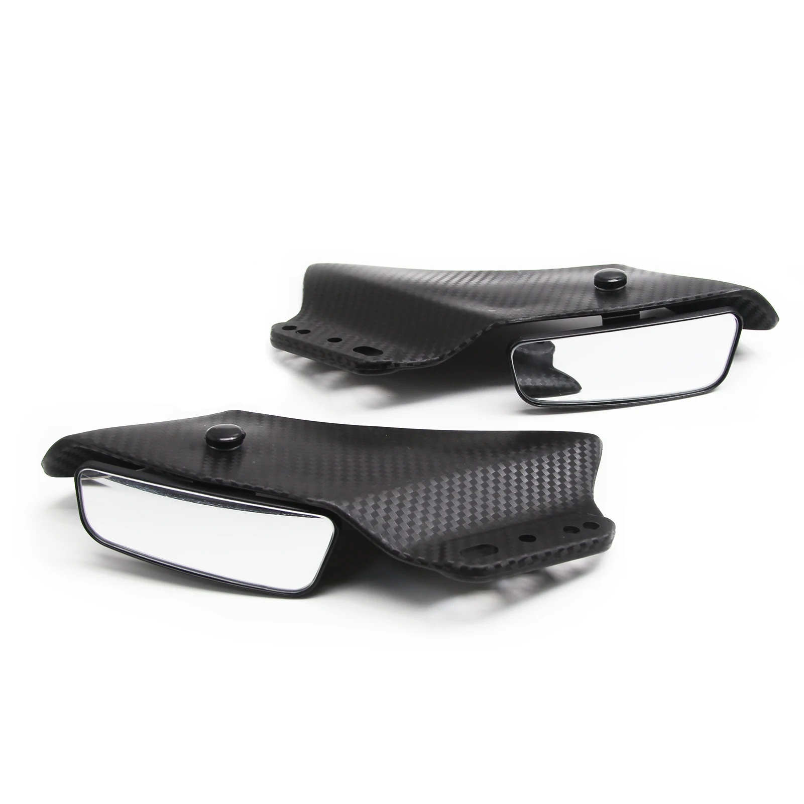 Motorcycle Rear View Mirrors Wing Rearview Mirror for Yamaha YZF R1 R3 ...