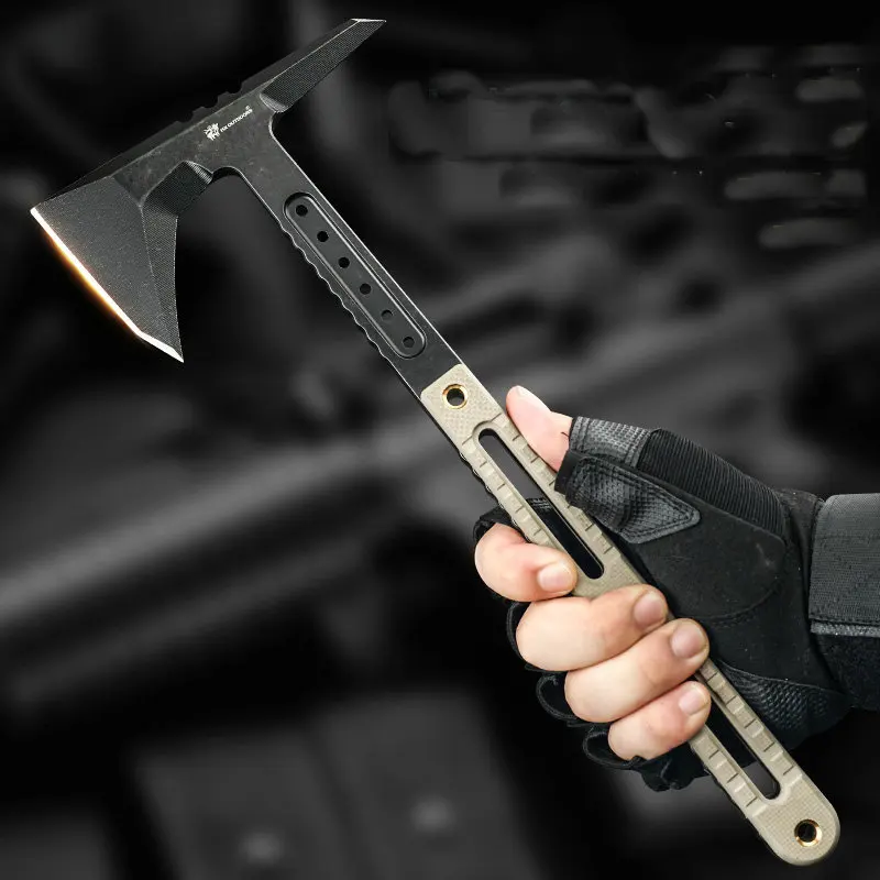 HX-Outdoors-Dc53-steel-tactical-axe-hunting-artillery-fire-rescue-axe ...