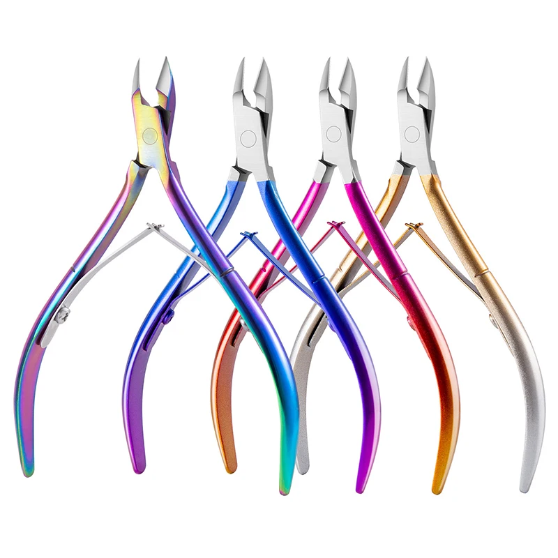 Nail-Art-Cuticle-Nipper-Scissors-Stainless-Steel-Manicure-Nail-Clipper ...