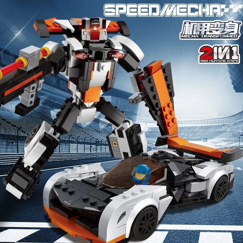 409PCS-Sports-Car-Robot-Building-Blocks-Boys-Educational-Assembly-Toys ...