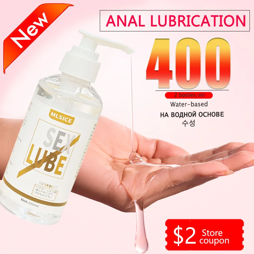Lubricante Anal de Semen a base de agua para mujeres, Gel lubricante de Vagina, masturbación Gay ...