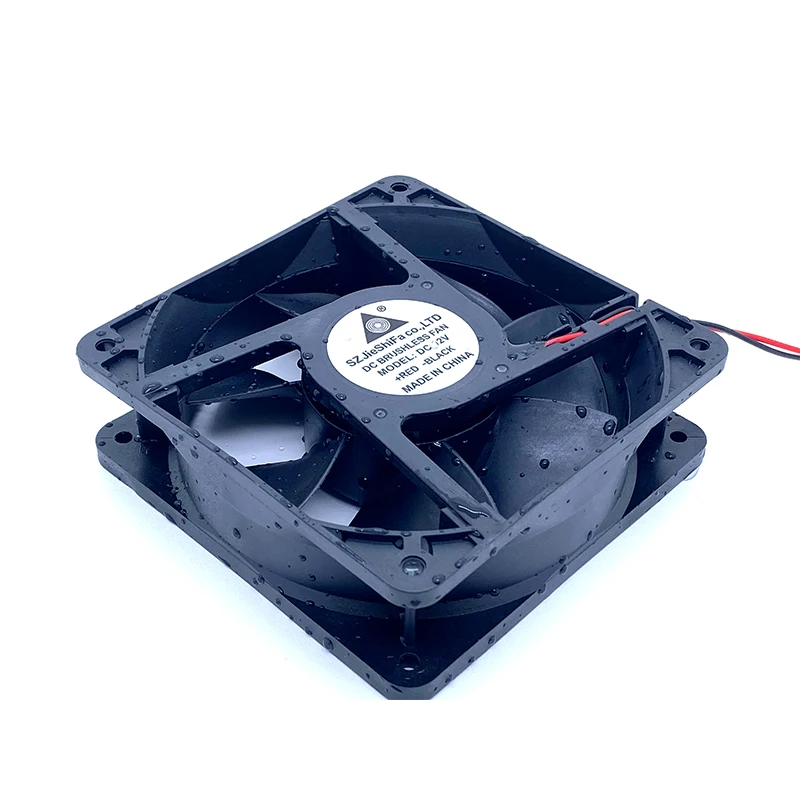 IP68 waterproof fan 120mm 12038 12V 24V 48V 120*38mm industrial ...