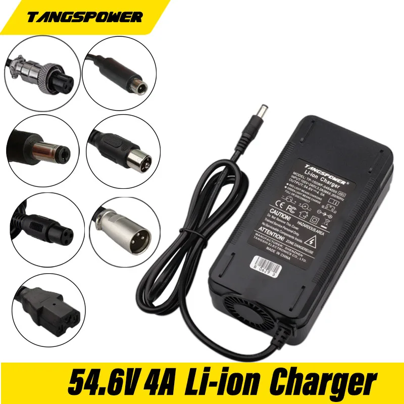 54-6V-4A-Battery-Charger-Output-48V-Charger-DC-XLR-GX16-Socket ...