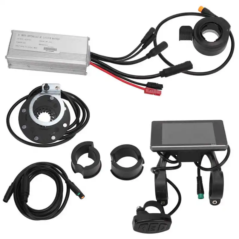 Electric Bike Motor Controller 22A Speed Controller 36V 48V with M6/S6 ...