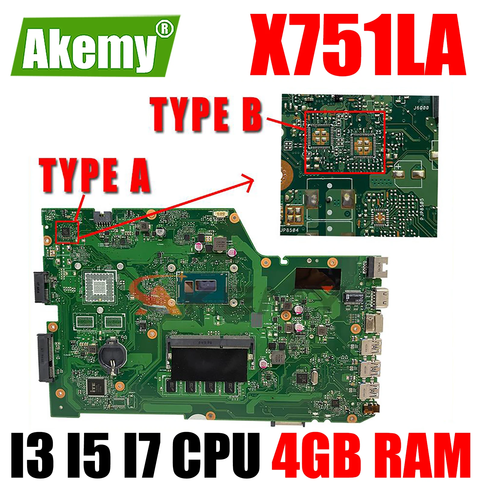 For ASUS X751LN X751LAB X751LD X751LJ X751L K751L F751L X751LB X751LC ...