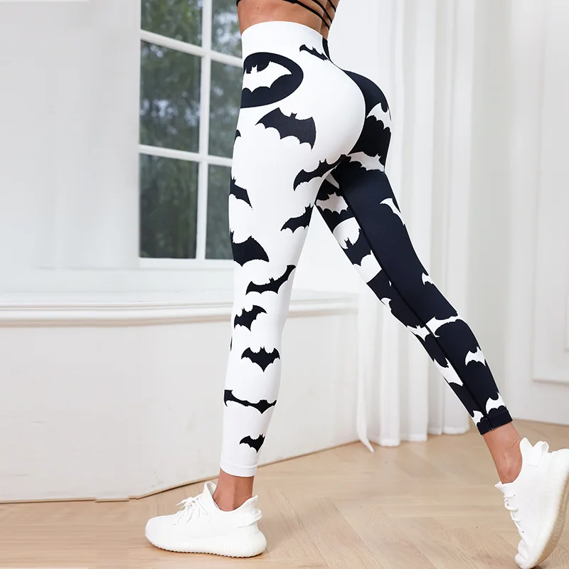 Women-s-Yoga-Printed-Seamless-Leggings-Fashionable-and-Sexy-High ...