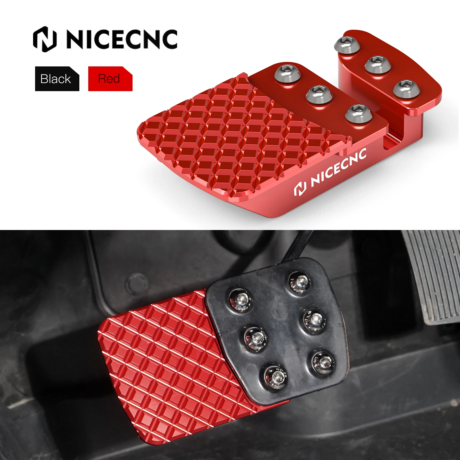 UTV X3 Brake Pedal and Gas Pedal Extender Kit For Can Am Maverick X3 ...