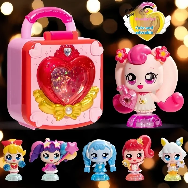 Hot Sale Catch Teenieping Anime Figure Key Treasure Box Full Love Cute ...