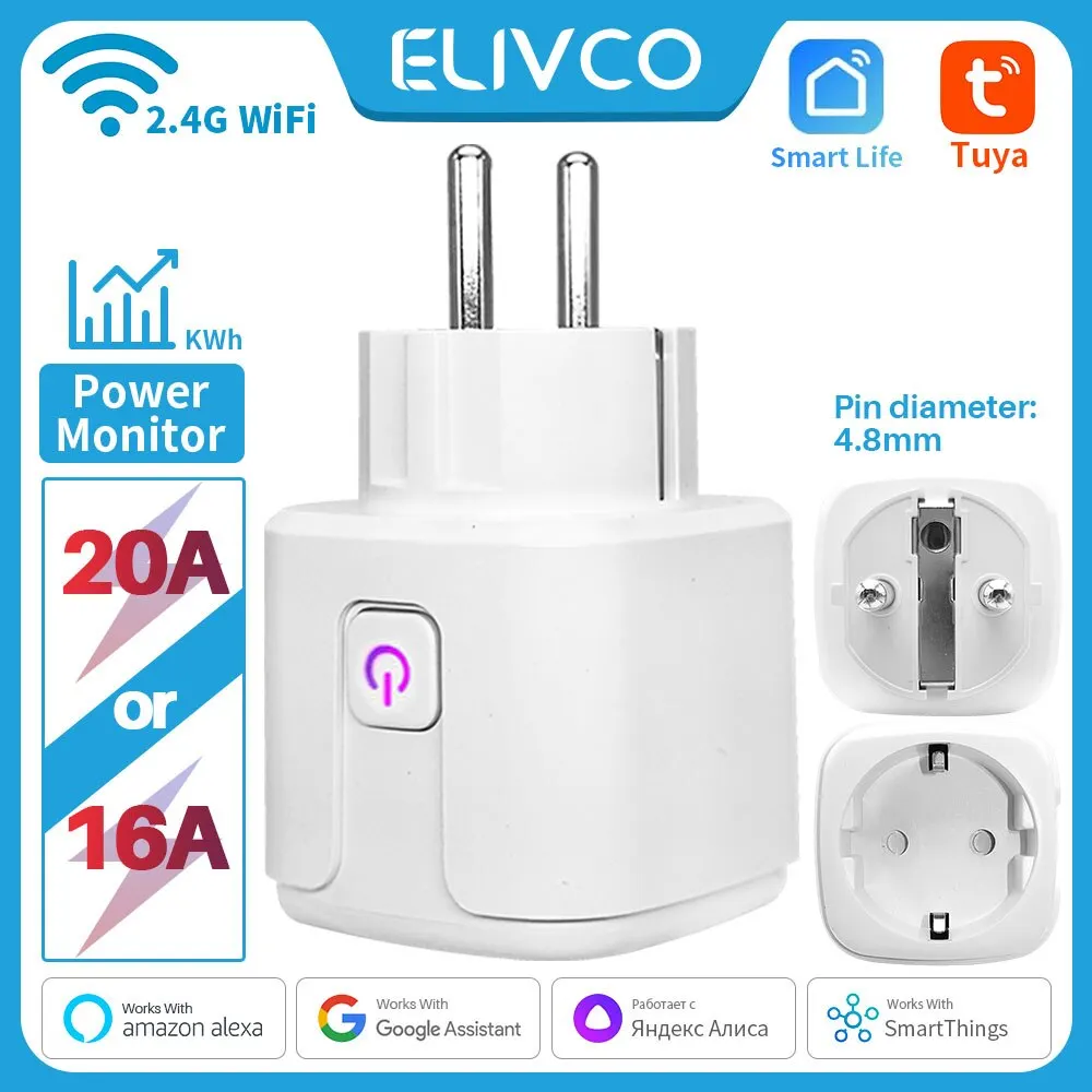 Tuya-Smart-Plug-WiFi-EU-16A-20A-Smart-Socket-With-Power-Monitor-Timing ...