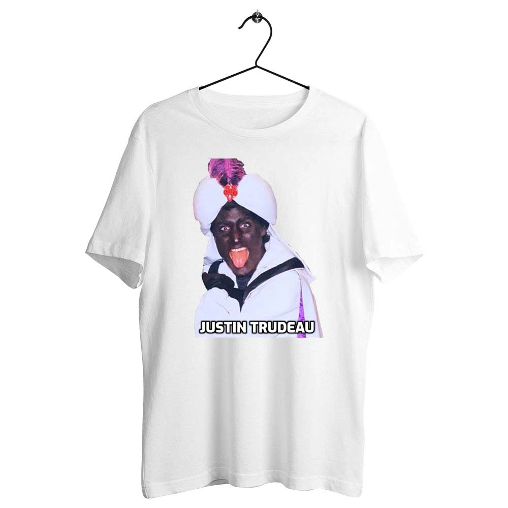 Unix T Shirt Men Women Canada Justin Trudeau Blackface Printed Tee - T ...