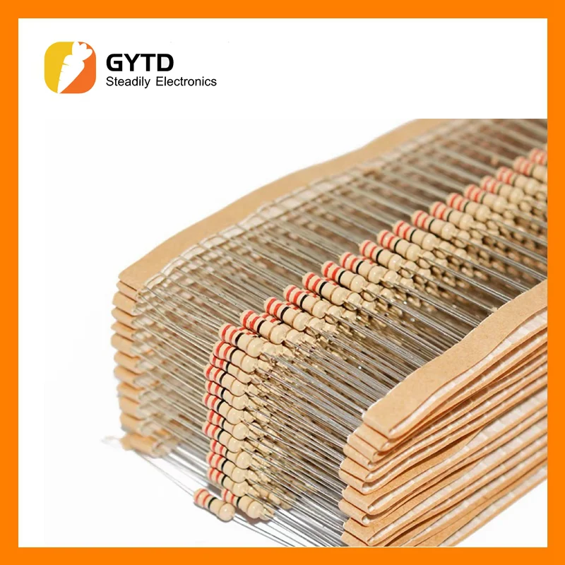 20pcs 1W Carbon Film Resistor 5% 1R-10M 10R 15R 100R 240R 360R 470R 1K ...