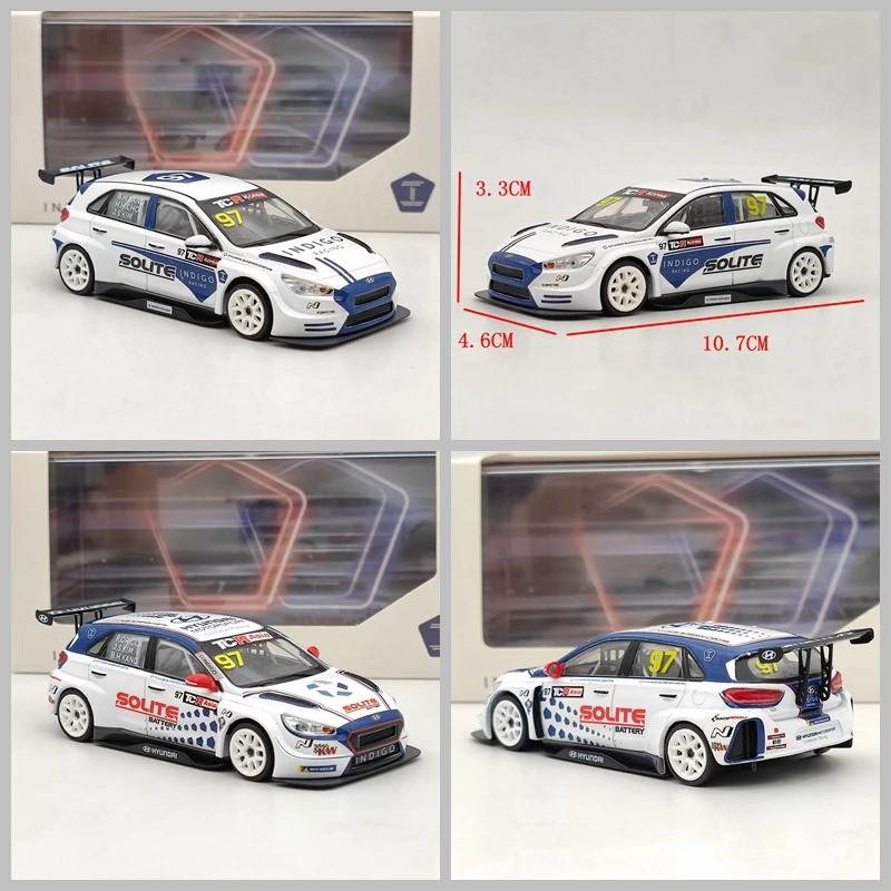 Die-Casting-1-43-Scale-Hyundai-i30-N-TCR-2019-TCR-Asia-Series-Alloy-Car ...