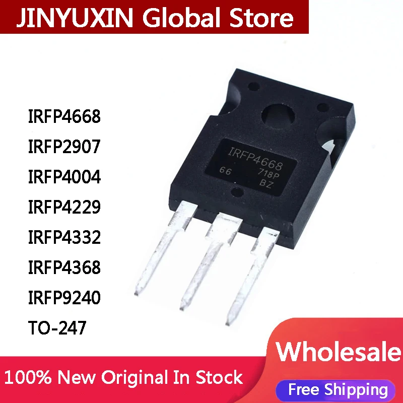 IRFP4668, IRFP2907, IRFP4004, IRFP4229, IRFP4332, IRFP4368, IRFP9240 ...