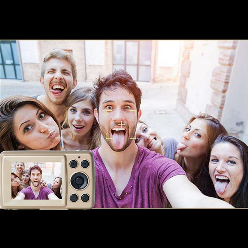 3X Digital Camera,Portable Cameras 16 Million HD Pixel Compact Home ...