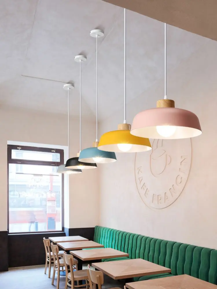 Simple-Wooden-Pendant-Light-Cafe-Bar-Restaurant-Kitchen-E27-Led-Hanging ...