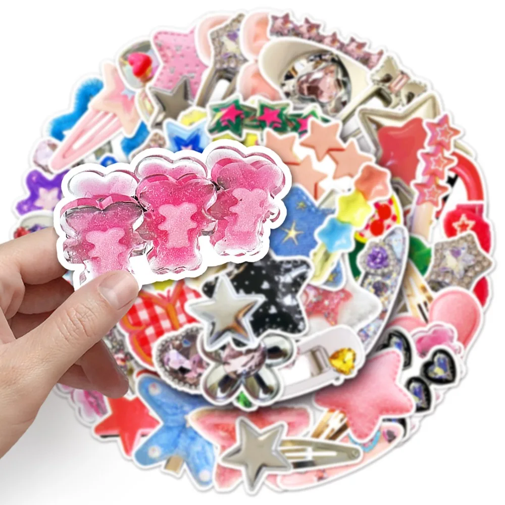 10-50Pcs-Star-Butterfly-Hairpin-Stickers-for-Stationery-Scrapbook ...