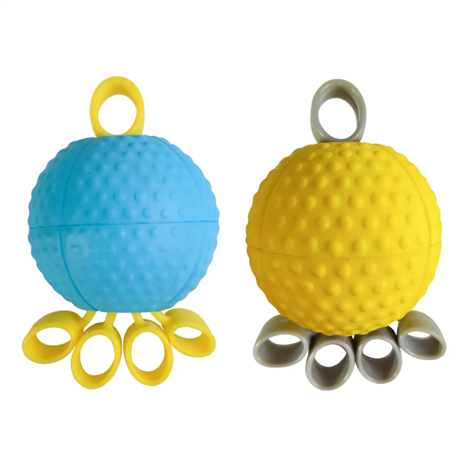 Finger Grip Ball Rehabilitation Training Hand Finger Strength Circle ...