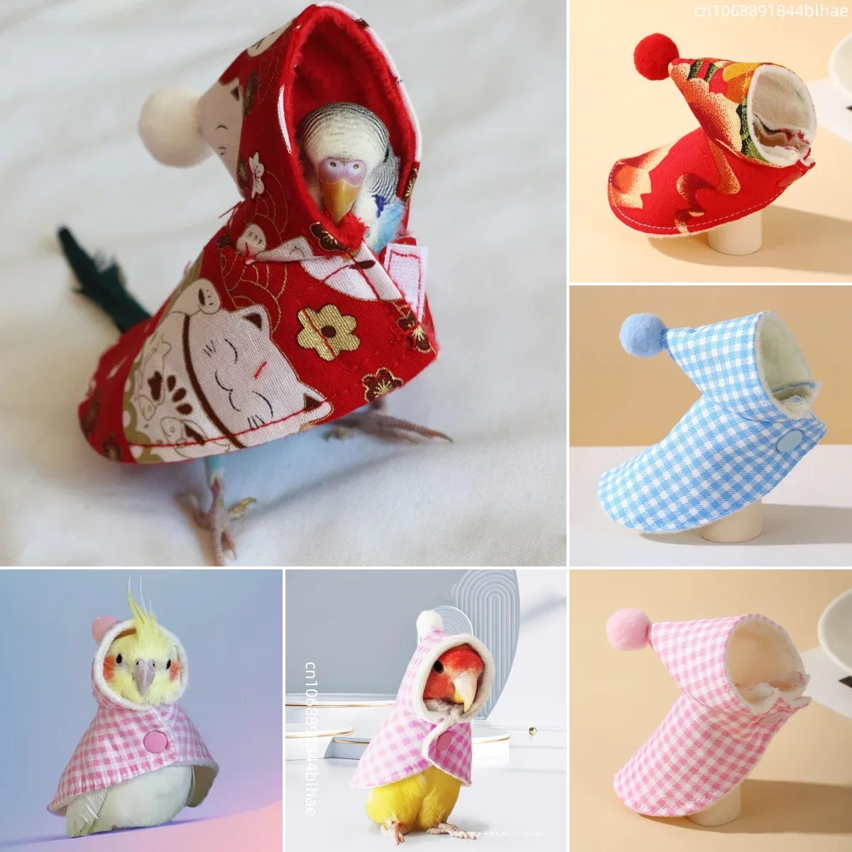 Lovely Bird Clothes Colorful Cover Dress Up and Protect Your Pet ...