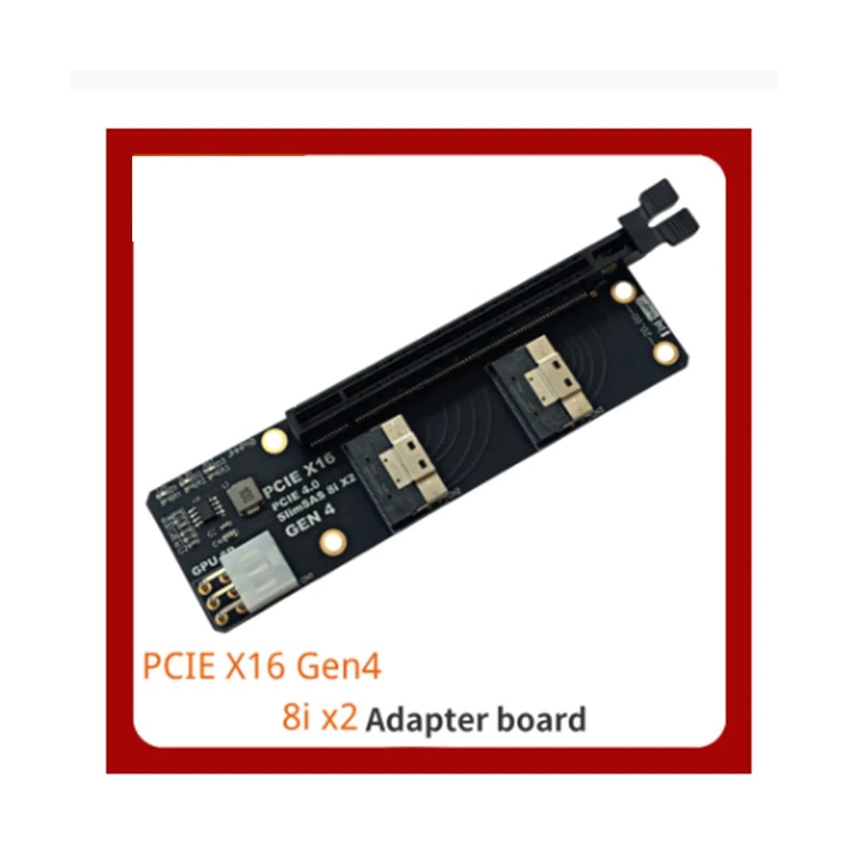 Gen4-2-Ports-SlimSAS-8I-X2-To-PCIE-4-0-X16-Slot-Adapter-Board-for ...