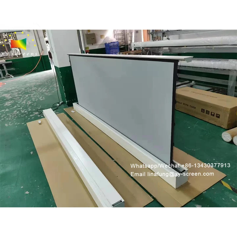 XY-Screen-80-150-Inch-Electric-Tension-Floor-Rising-UST-ALR-Grey ...
