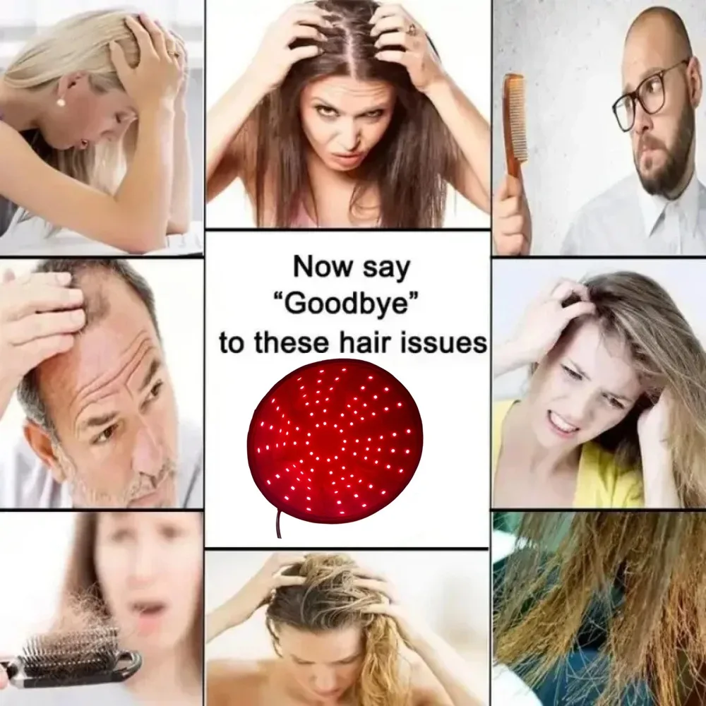 Hair Growth Cap Anti Hairs Loss Scalp Care Relieve Fatigue Strengthen ...