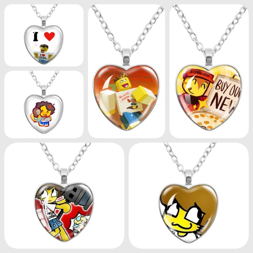 Glass Anime Meme Necklace: The Ultimate Trendy Gift for Gamers & Otaku ...