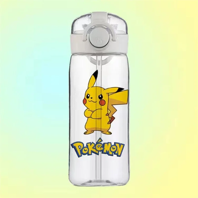 Pokemon Anime Pikachu Cartoon Cute Student Children Water Cup Portable ...