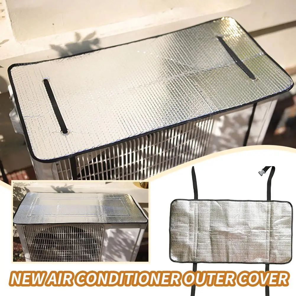 Air-Conditioner-Cover-Aluminium-Foil-Heat-insulating-Anti-dust ...