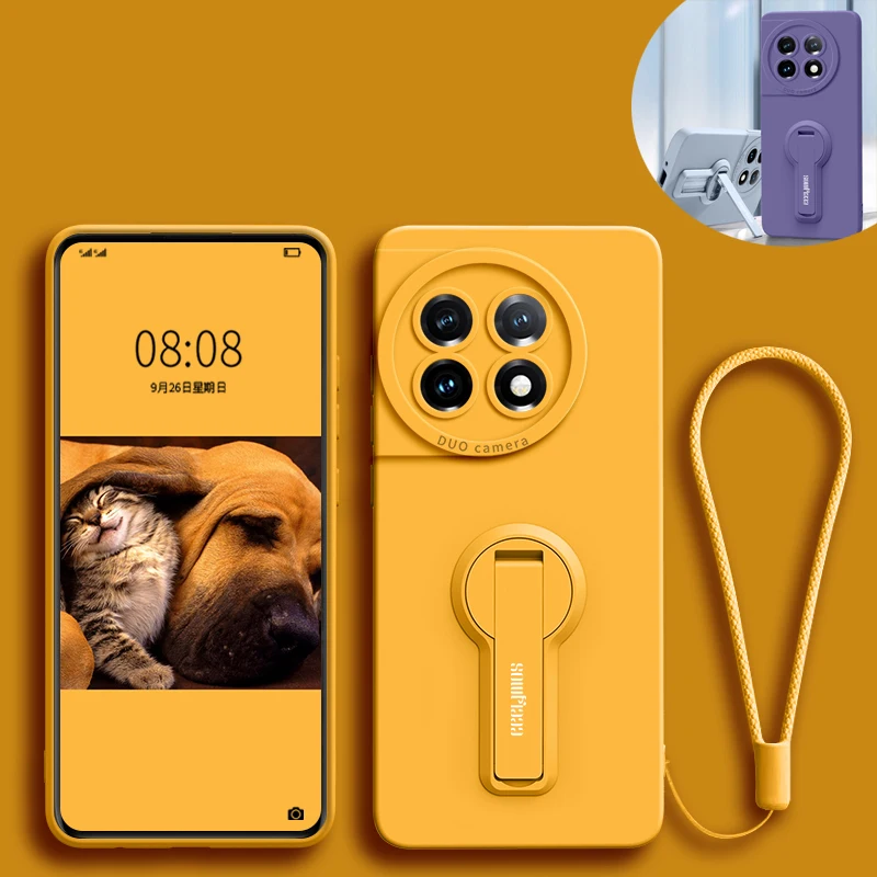 Luxury Soft Silicone Case Cover With Holder For OnePlus One Plus ACE ...