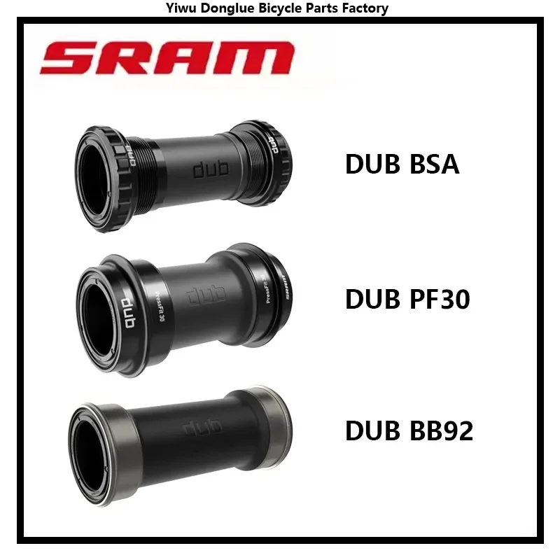 SRAM DUB BSA 68/73mm DUB BB92 DUB PF30 Bottom Bracket For Sram GX NX SX Crankset MTB Road Bike ...