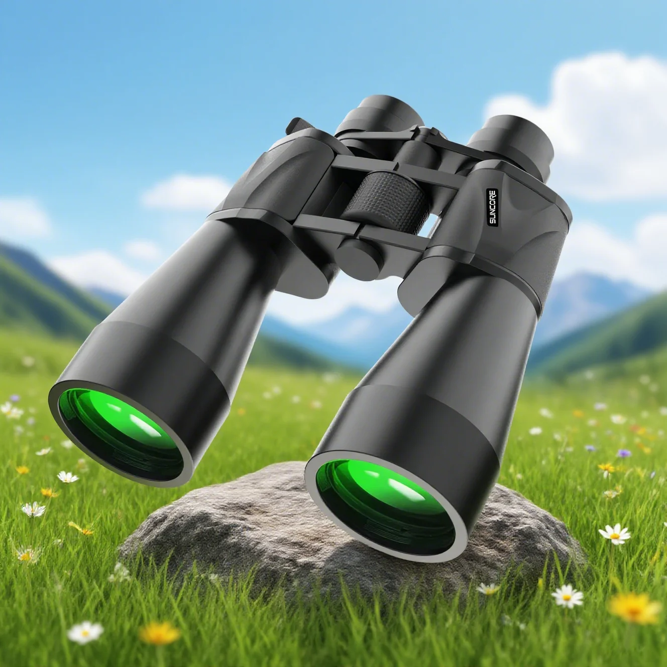 10-30X60 Long Range Telescope HD Portable Binoculars Professional ...