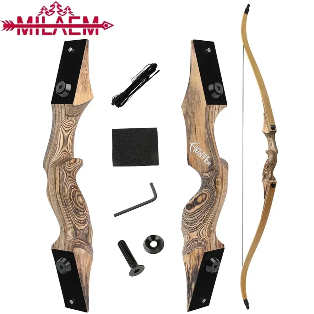 Recurve-Bow-60inch-20-60lbs-Archery-Bow-Hunter-Bow-Bamboo-Core-Limb ...
