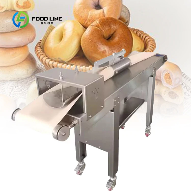 Automatic Customized Everything Bagel Forming Machine Round Sesame ...