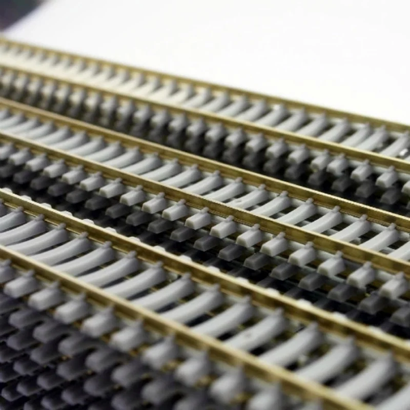 Train Ho 1/87 Scale Length 50 cm Metal Track Model Railway Maquette ...