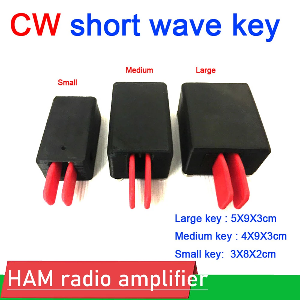 Strong magnetic CW short wave key / automatic key / auto key double ...