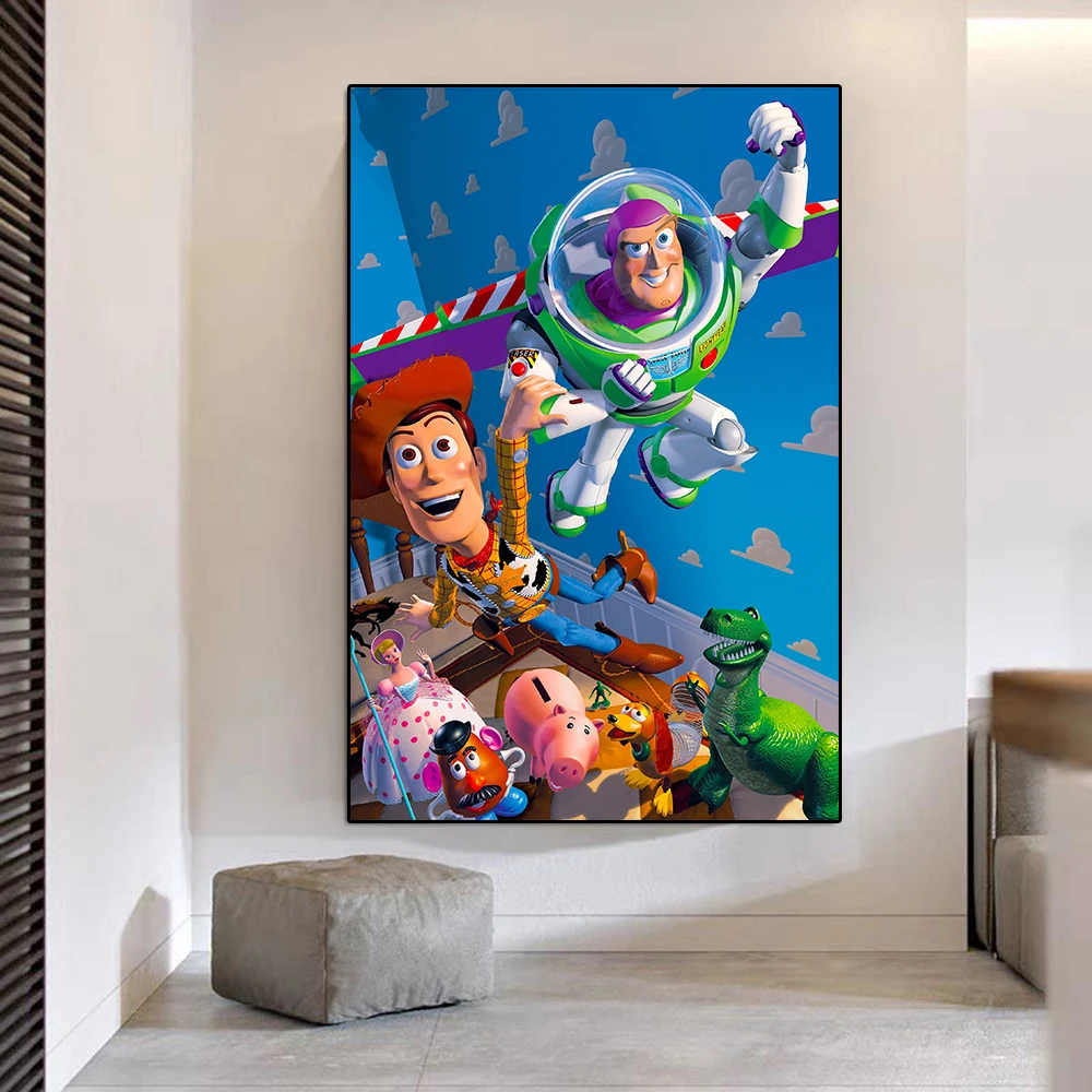 Toy Story Buzz Lightyear Poster | Toy Story Poster Art Kids | Buzz ...