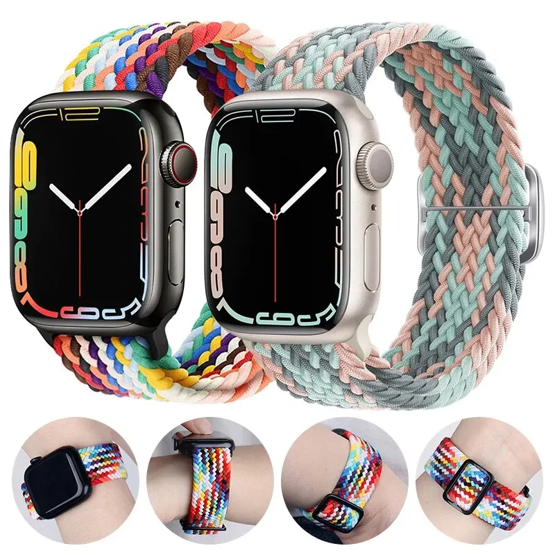 Braided-Solo-Loop-For-Apple-Watch-Band-44mm-40mm-49mm-45mm-41mm-38mm ...