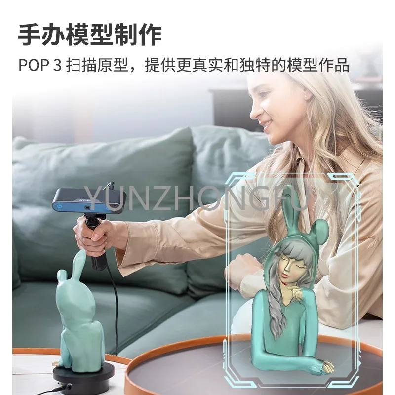 Revopoint Pop3 3d Scanner Stereo Mobile Phone Handheld Portable Full ...
