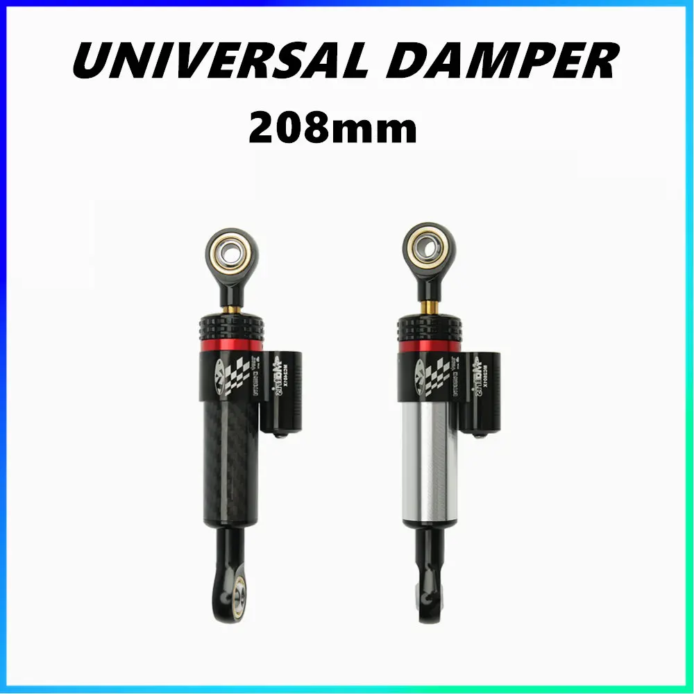 Motorcycle Adjustable Damper Steering Stabiliz 208mm short steering ...