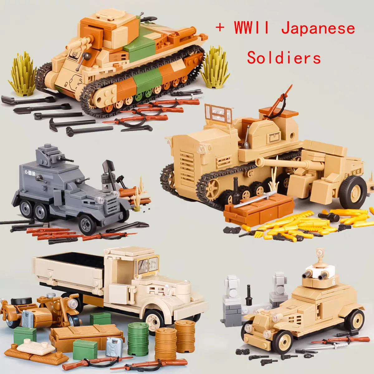 Military-WWII-Japanese-Army-Weapon-WW2-89-92-Heavy-Armored-Vehicle-Type ...