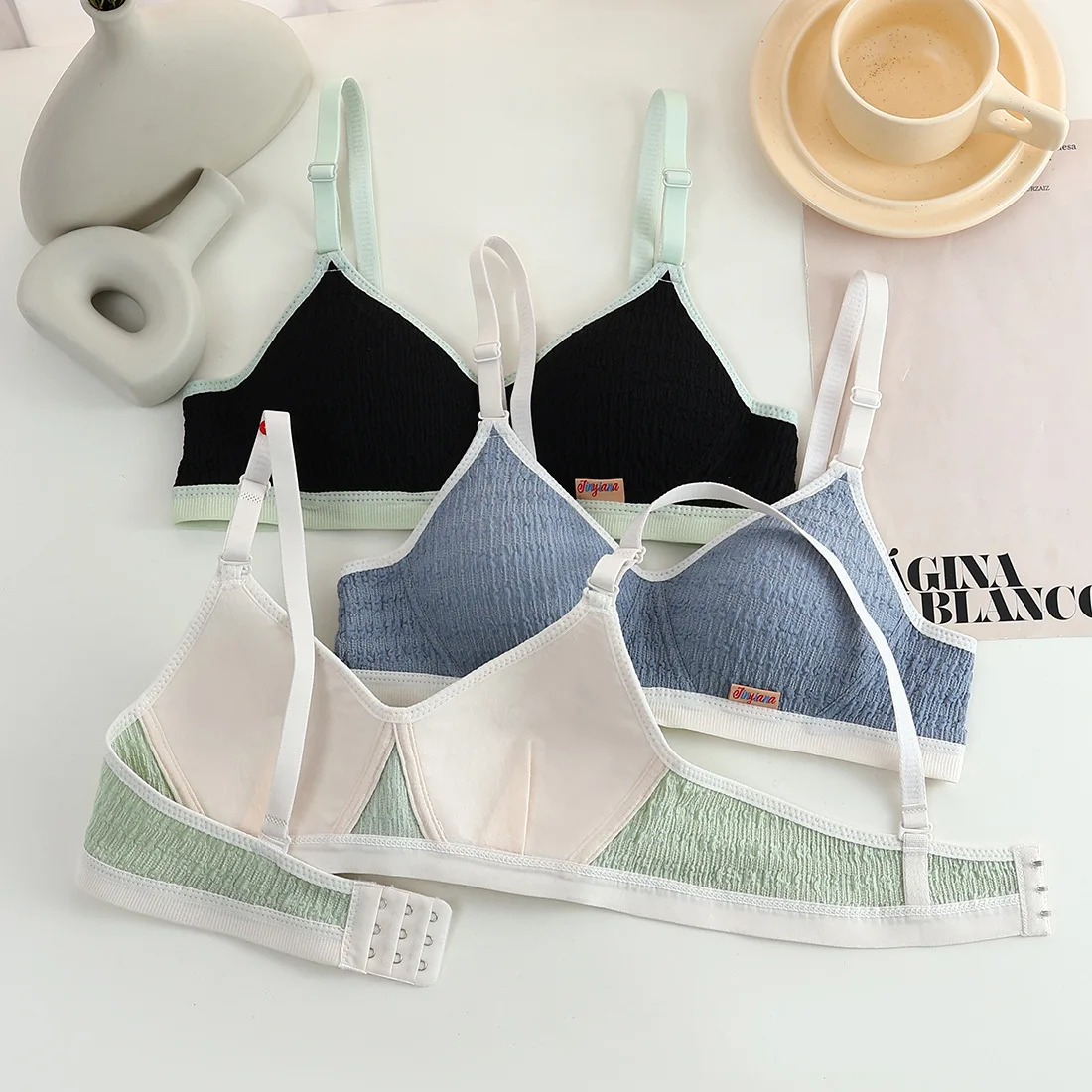 Cotton-Teenage-Girl-Underwear-Puberty-Young-Girls-Small-Bras-Children-Teens-Training-Bra-for ...