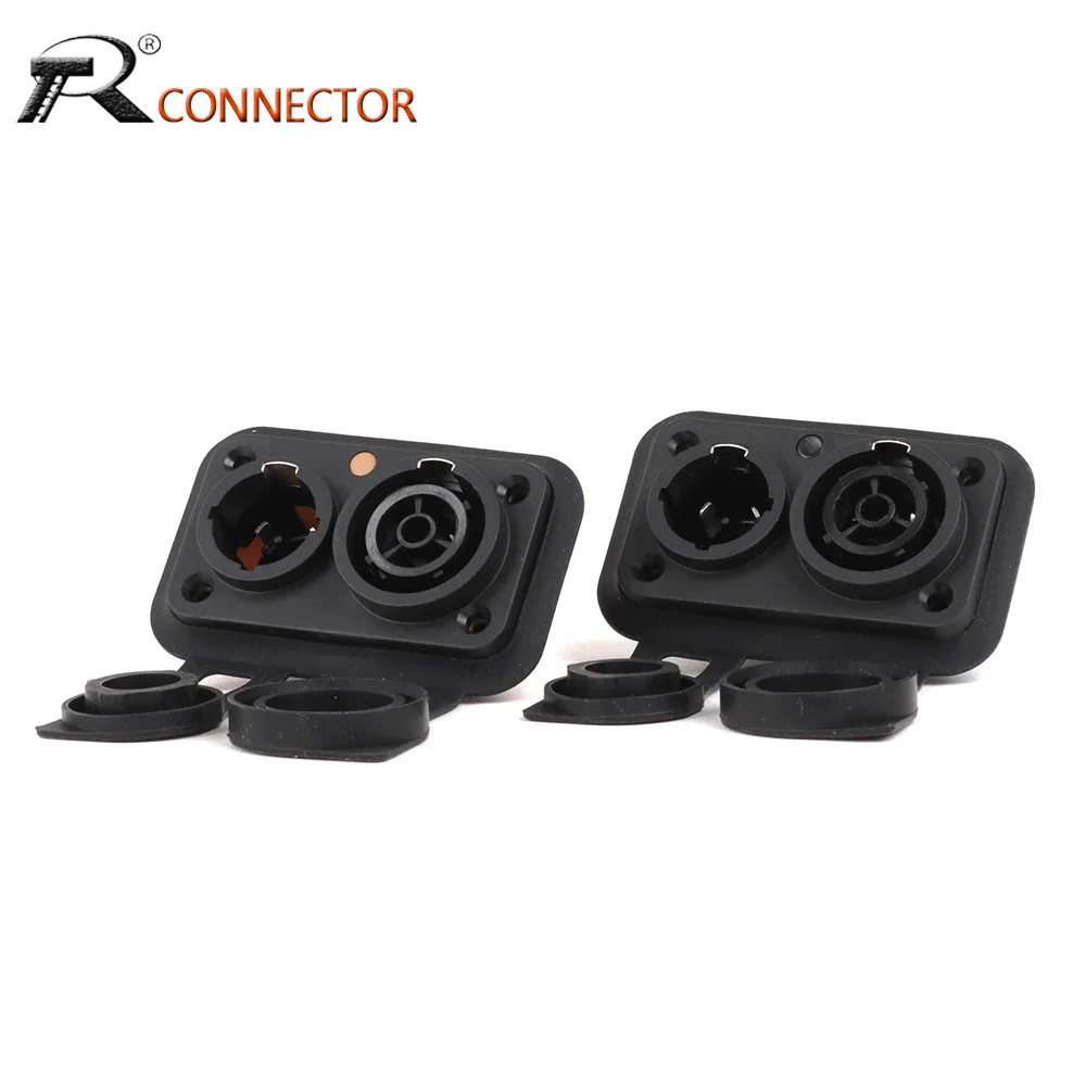 10pcs-Couple-Panel-Mount-Jack-Socket-NAC3FX-WP-Waterproof-16A-Female ...